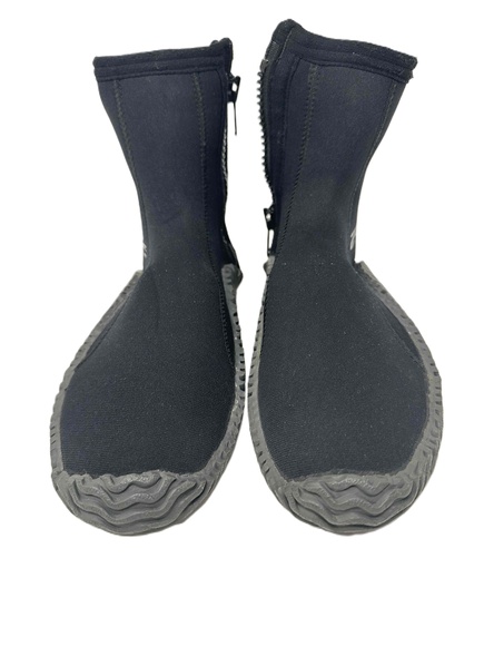 Shoes | Tilos Swim Boots Unisex Size 8 Black Titanium Zipper Ankle High ...